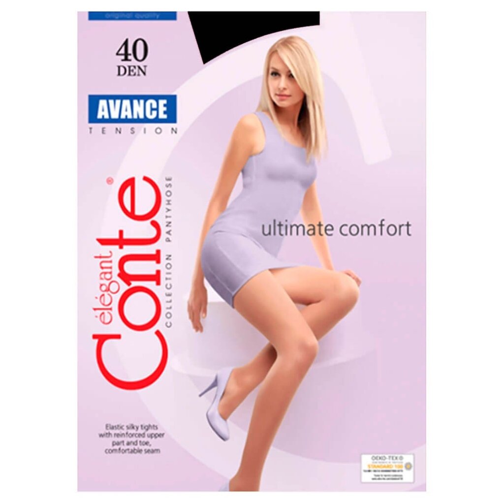 Колготки Conte, Elegant Avance, 40 DEN, р. 4, nero, 17С-120СП в Москве: цены, фото, отзывы ...