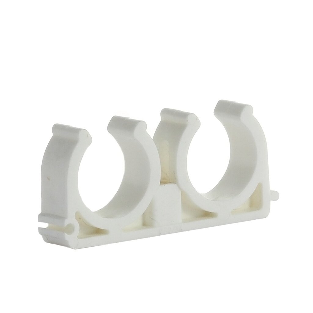 Опора для трубы двойная полипропилен, d32 мм, белая, Kalde в Москве: цены, фото, отзывы - купить ...