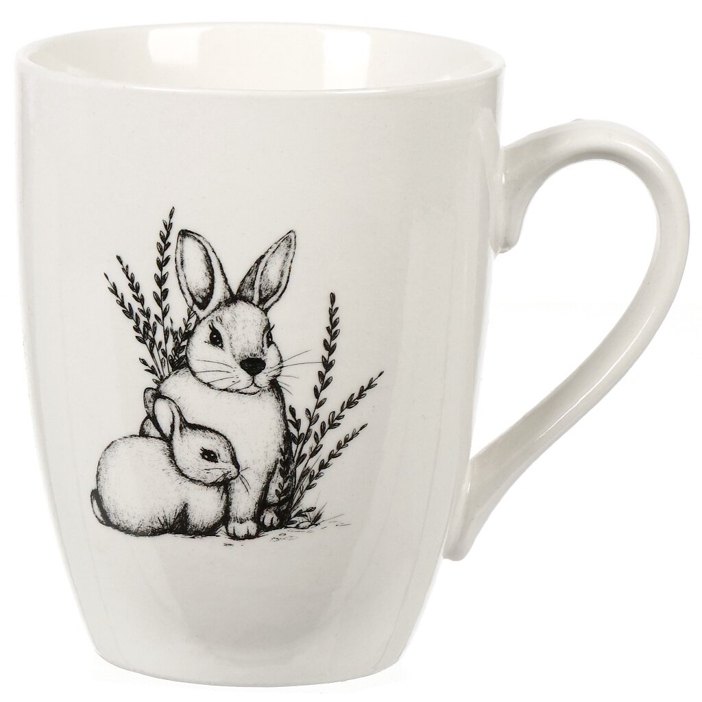 Кружка керамика, 350 мл, Крольчонок с мамой, Daniks, Y4-5655 в Москве: цены, фото, отзывы ...