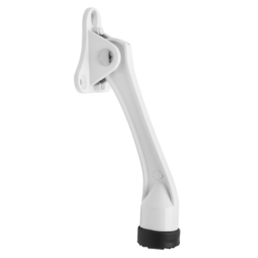 Упор дверной Trodos, Н130, напольный, козья ножка, хедер, белый, 205134 ...