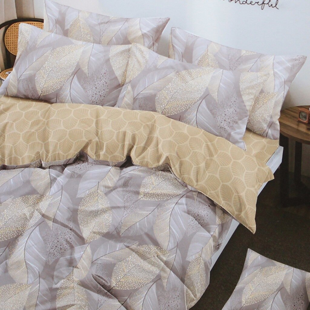 Постельное белье 2-спальное, простыня 175х214 см, 2 наволочки 70х70 см ...